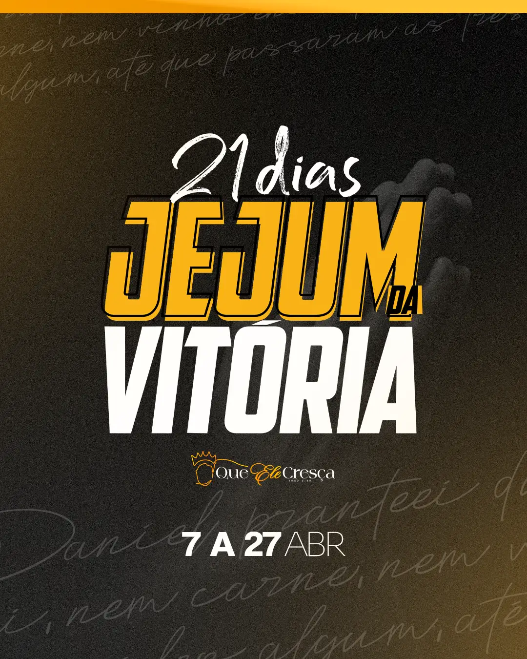 Dia 6 | A Força de uma Decisão - 21 dias de Jejum 2025 - Igreja do ...